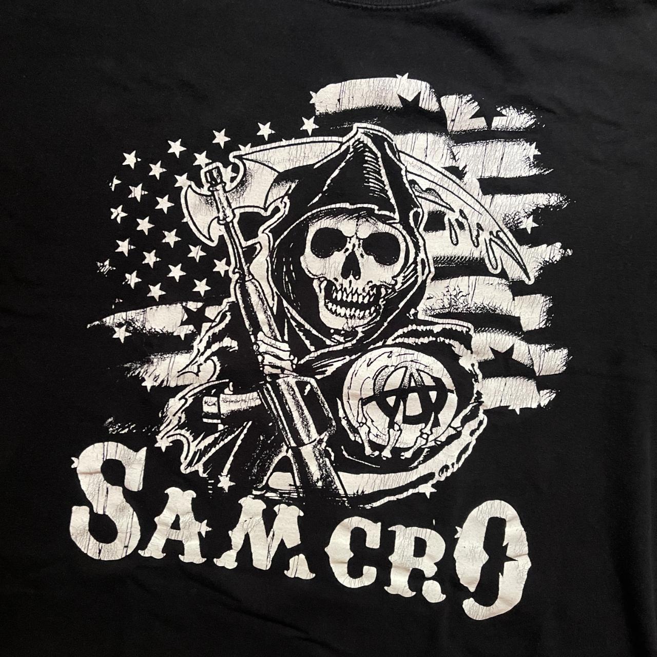 Sons of Anarchy SAMCRO Reaper Shirt Size... - Depop