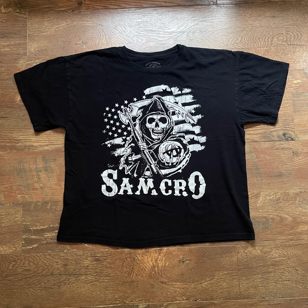 Sons of Anarchy SAMCRO Reaper Shirt Size... - Depop