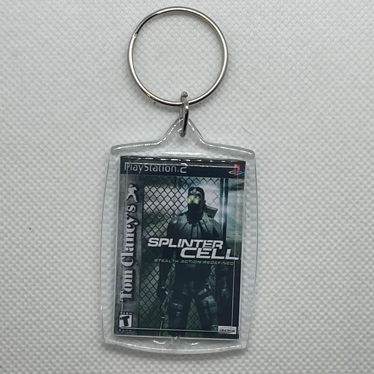 Tom Clancy's Splinter Cell PlayStation 2 Keychain... - Depop