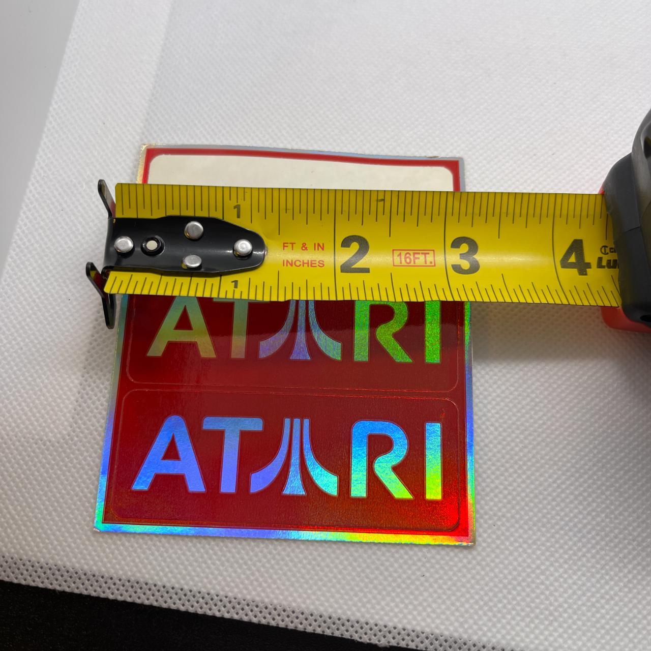 Vintage Atari Stickers Set of 2 Brand new. See... - Depop