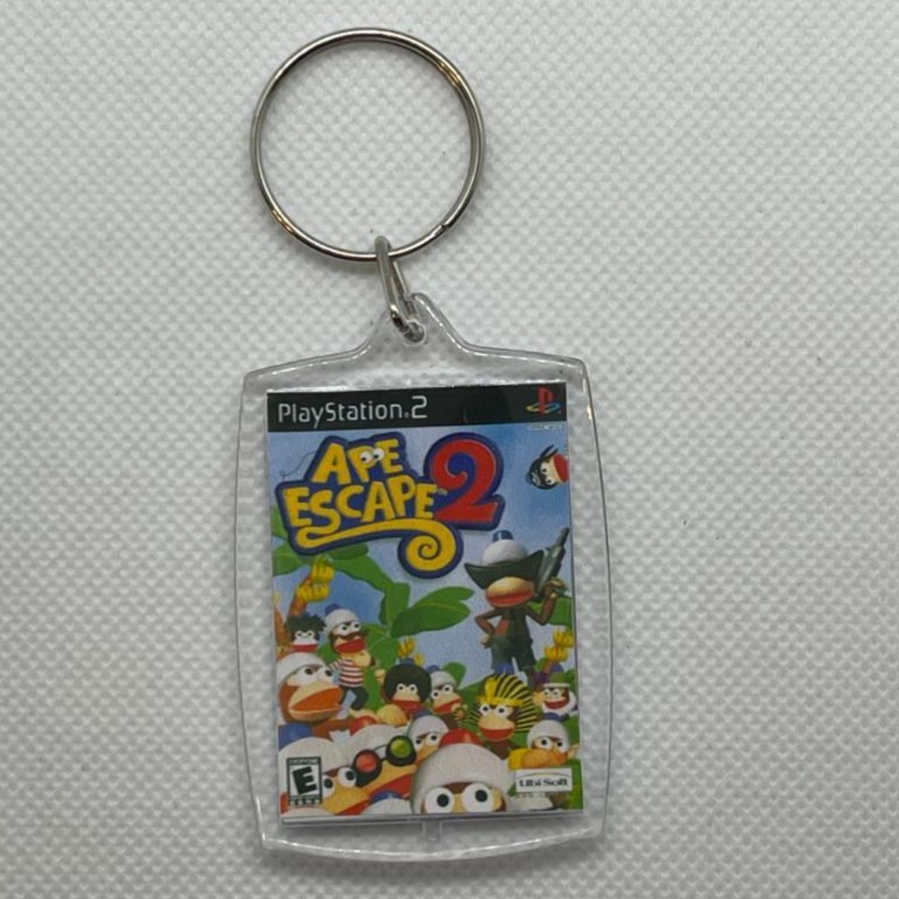 Ape Escape 2 PlayStation 2 Keychain (PLEASE READ... - Depop