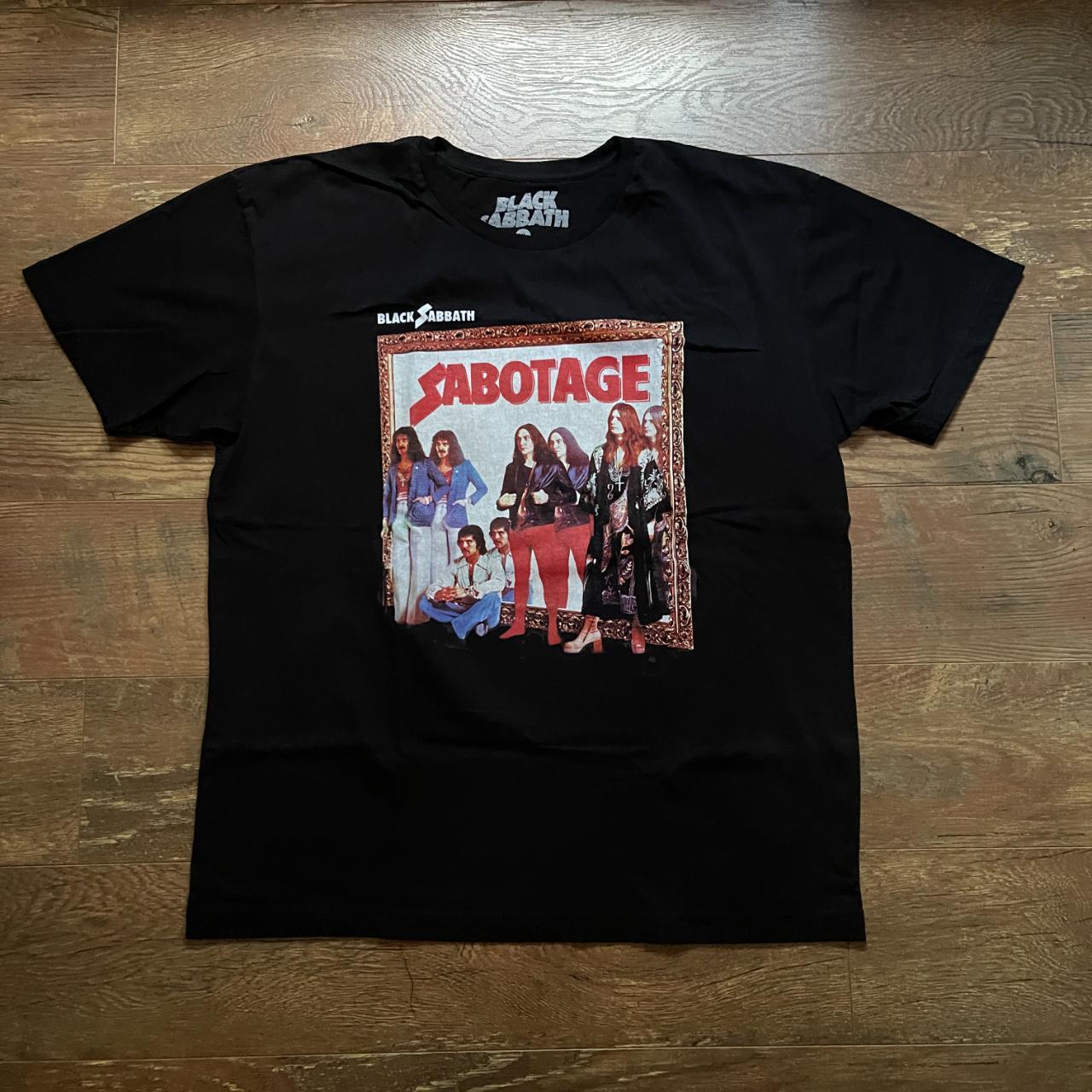 Black Sabbath Sabotage Album Art Shirt Size... - Depop