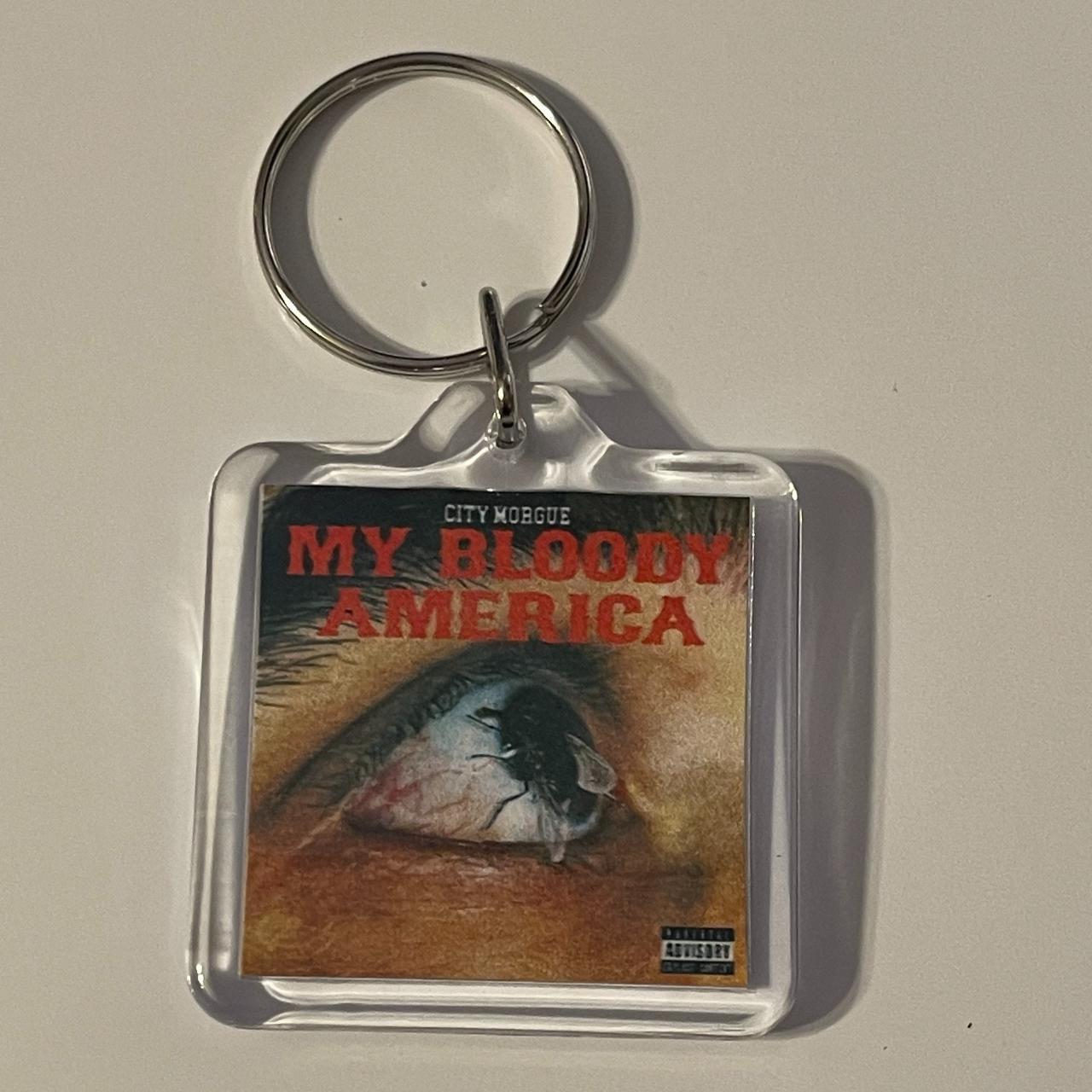 City Morgue My Bloody America Keychain (PLEASE READ... - Depop