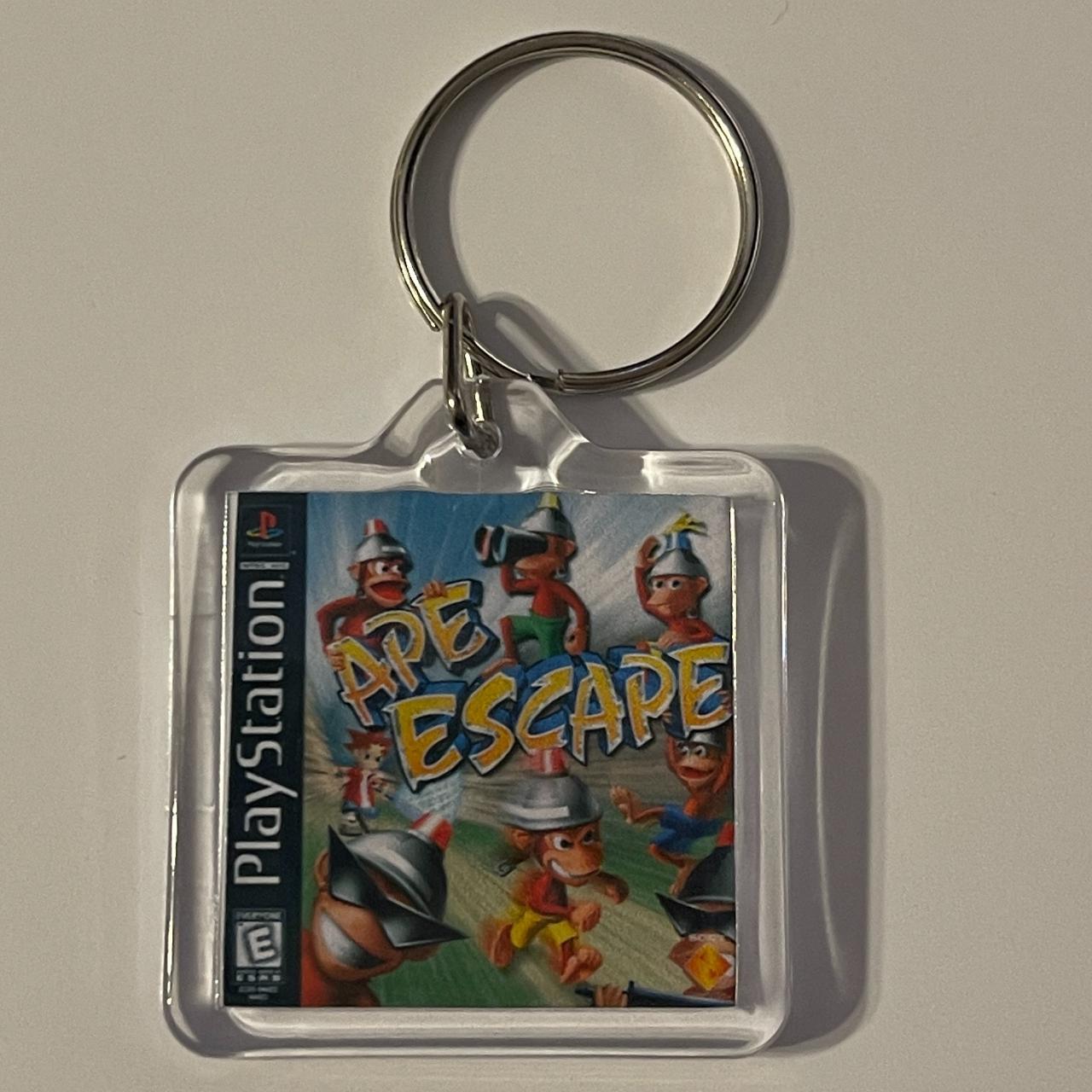 Ape Escape PlayStation 1 Keychain (PLEASE READ... - Depop