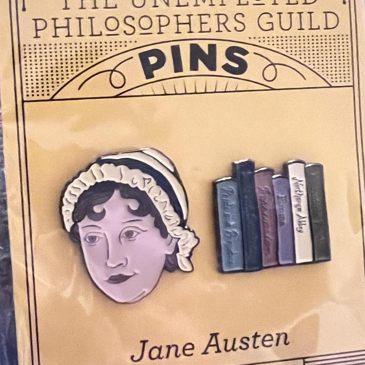 Two Philosophers Guild pin collectibles Jane Austen... - Depop