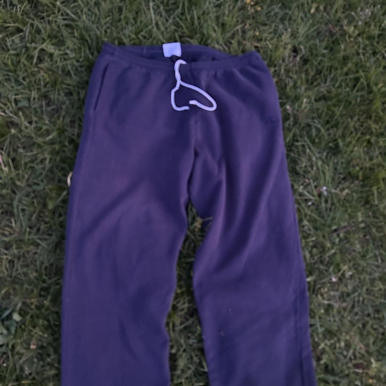 tuff baggy xl vintage uncuffed champion sweats great... - Depop