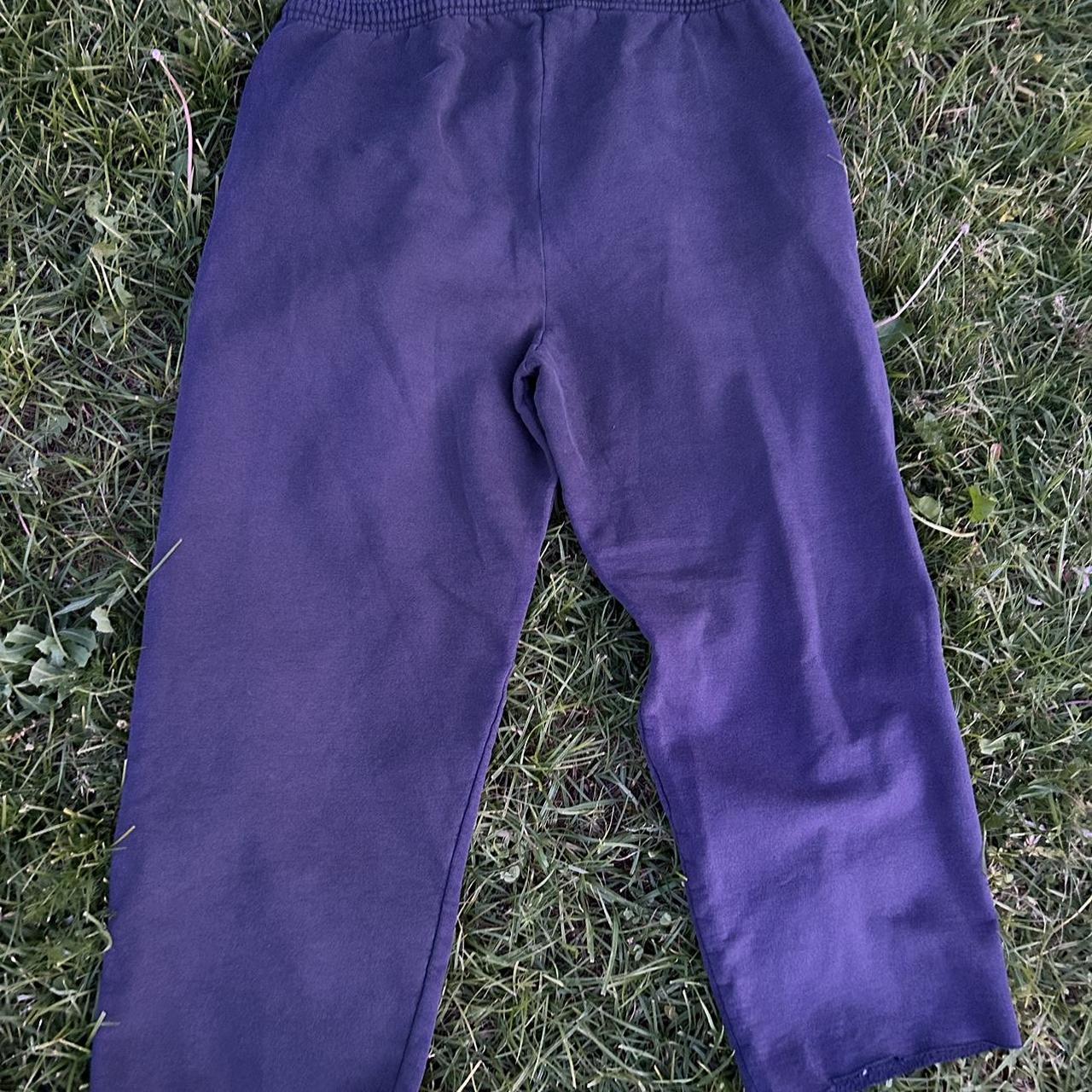 tuff baggy xl vintage uncuffed champion sweats great... - Depop