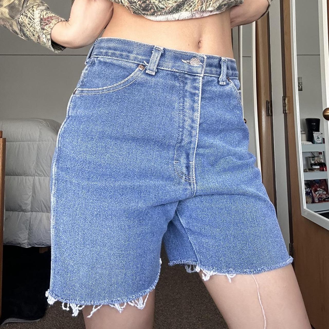 Size small jorts Waist: 29” - Depop