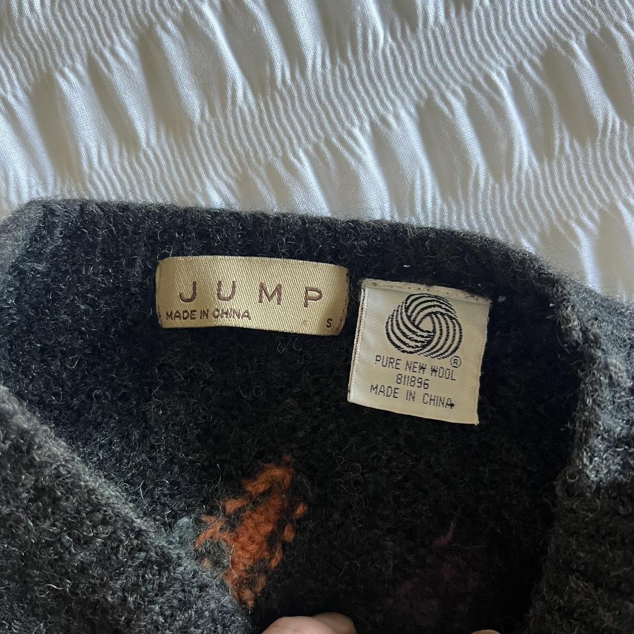 Woollen jump jumper Labelled as a small, fits well... - Depop