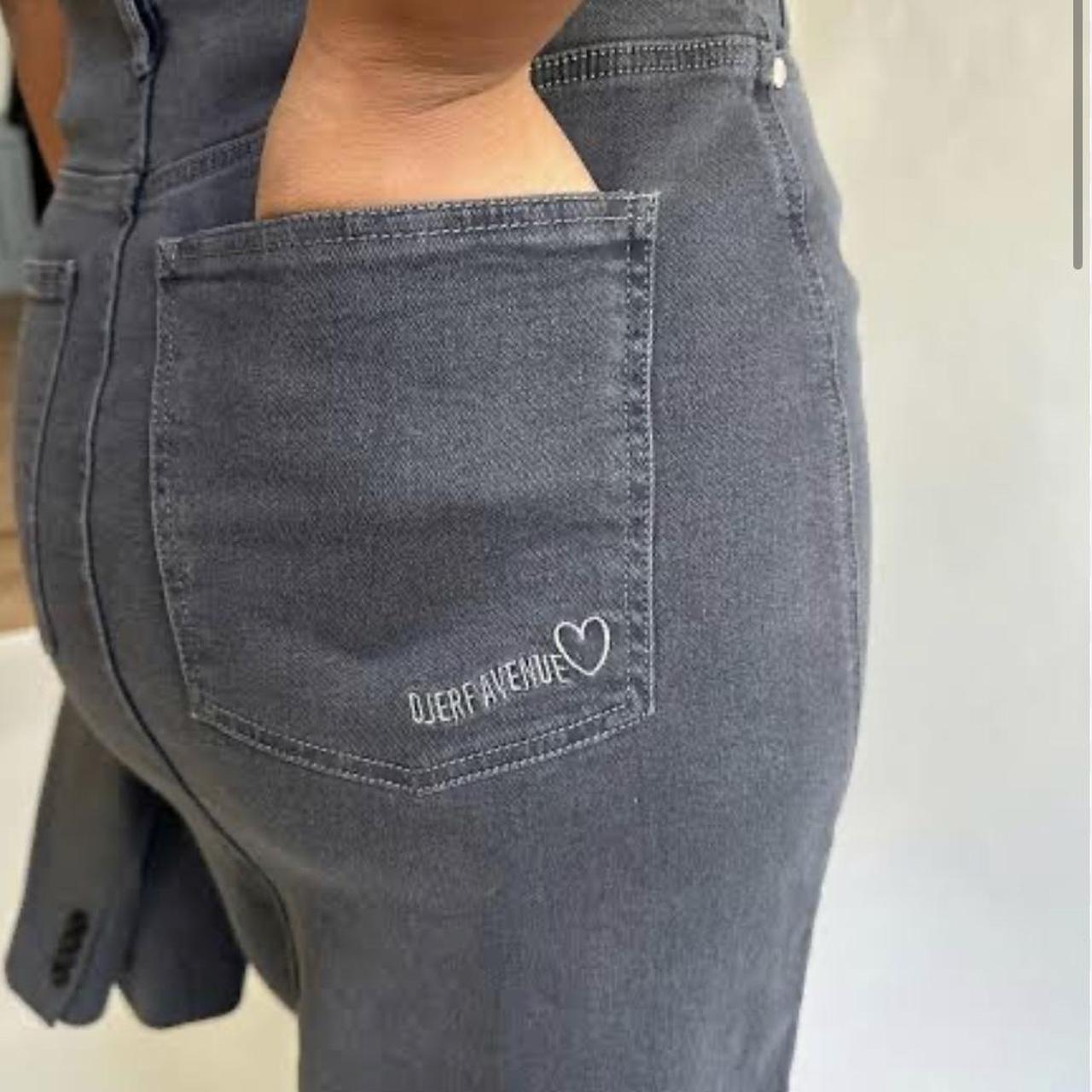 Djerf Avenue Denim Midi Skirt XS Never been... - Depop