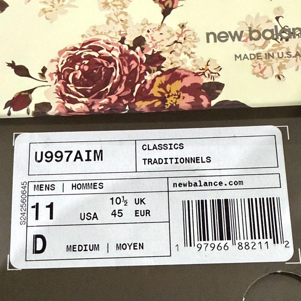 New Balance Made in USA 997 x Aimé Leon Dore – Size... | Depop