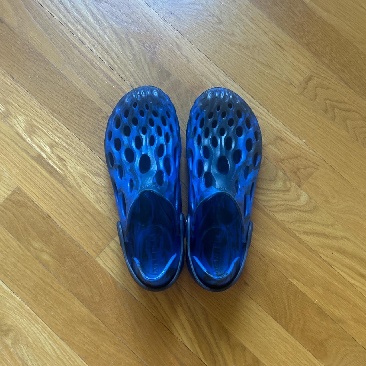 MERRELL Hydro Mocs Blue Marble - Depop