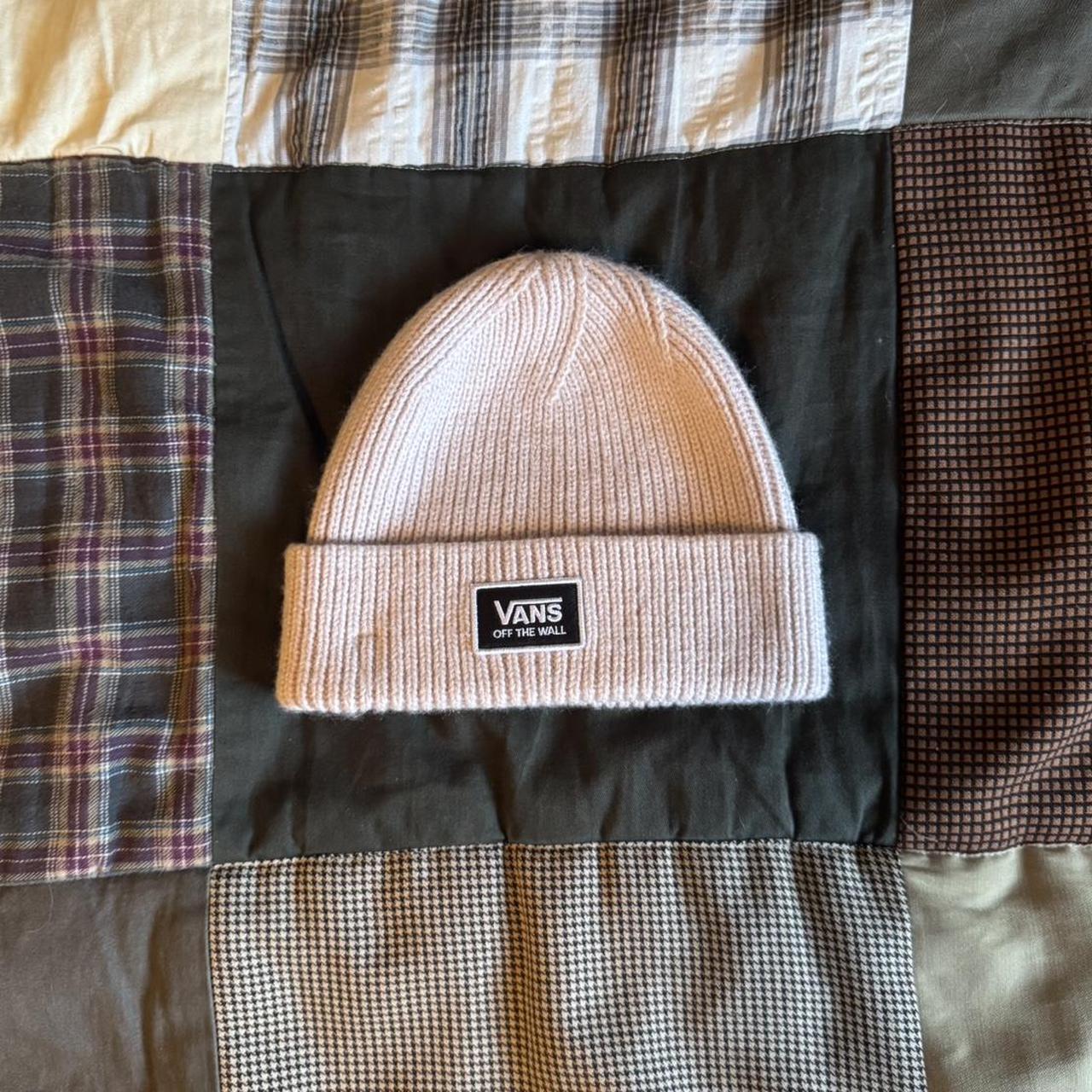 baby pink vans beanie 💗 #vans #beanie #vansbeanie... - Depop
