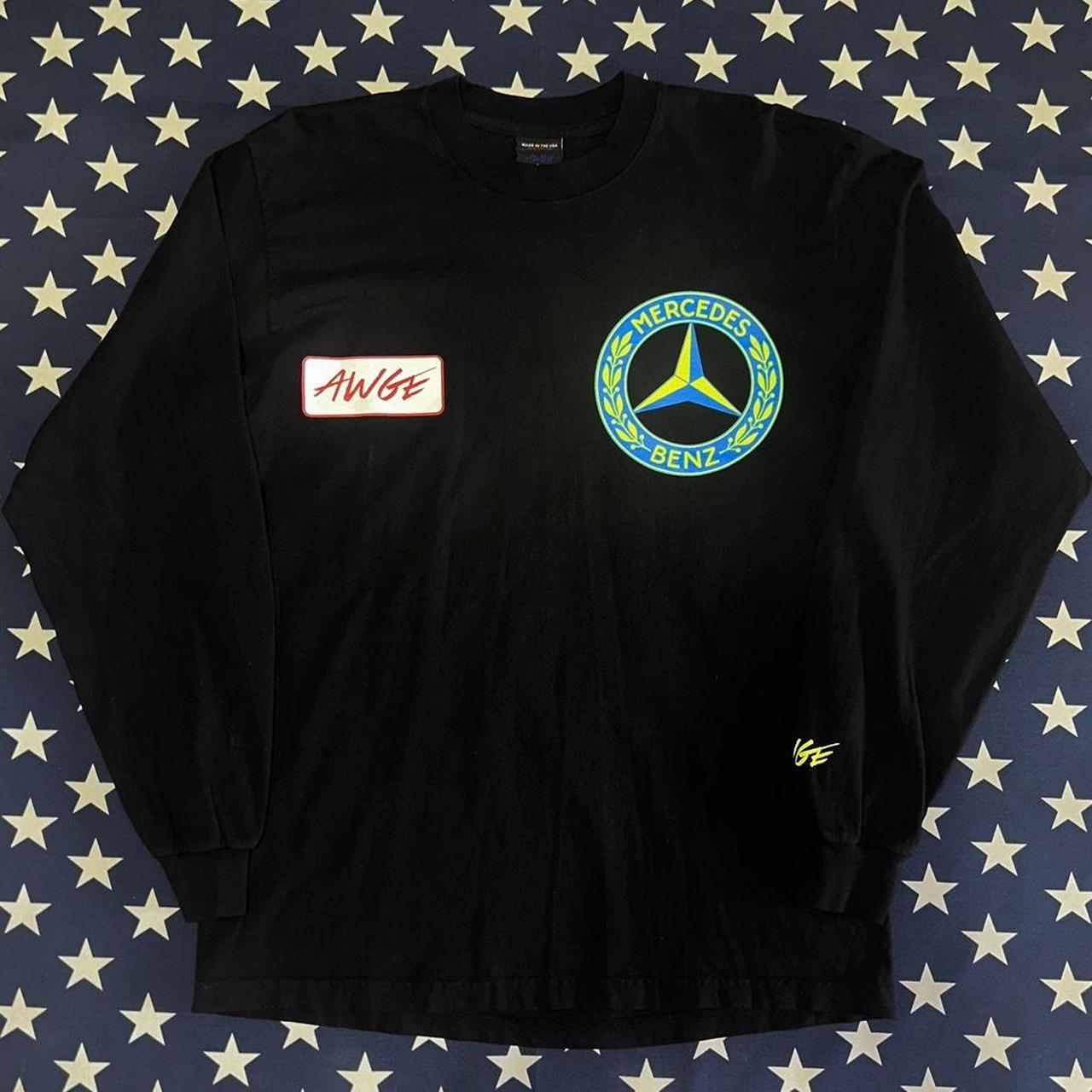 AWGE X Mercedes Benz Long sleeve Shirt Asap... - Depop