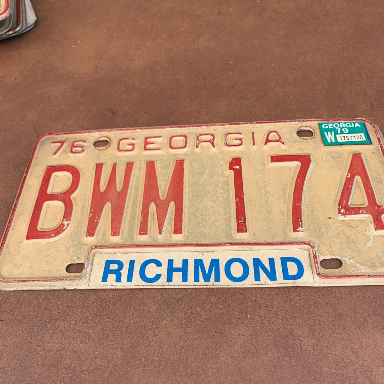 76 collectible Georgia license plate 174 You... - Depop