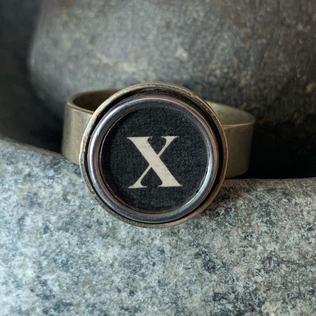 X typewriter key ring Grab this Handmade... - Depop