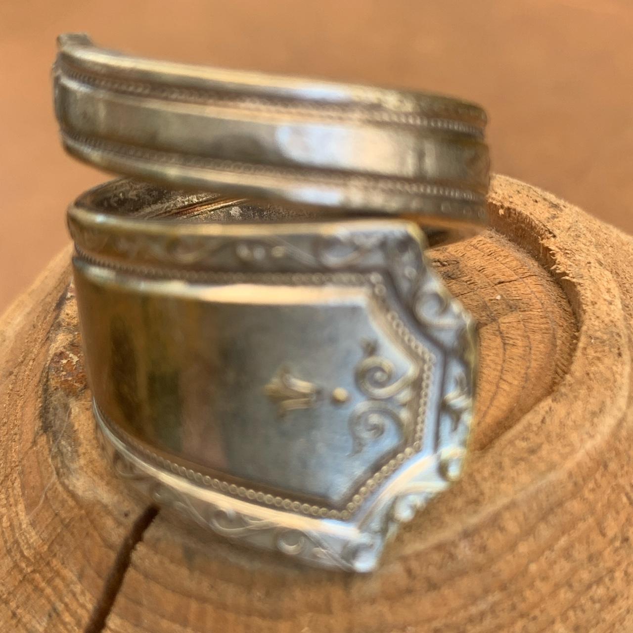 Spoon ring number two Grab this handy handmade... - Depop