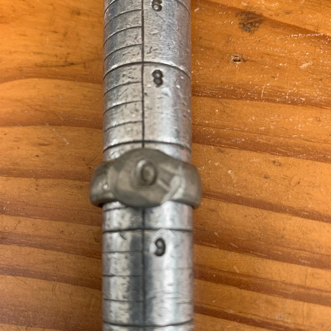 O stamped base metal ring Limited edition handmade... - Depop