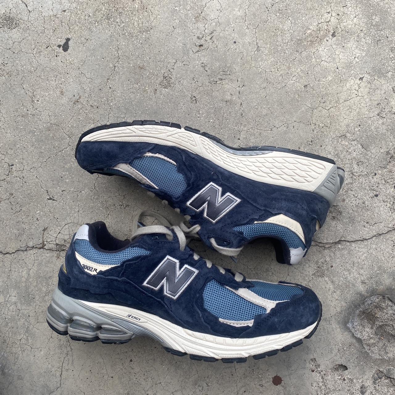 NEW BALENCE 2002R PROTECTION PACK NAVY GREY NEW... - Depop