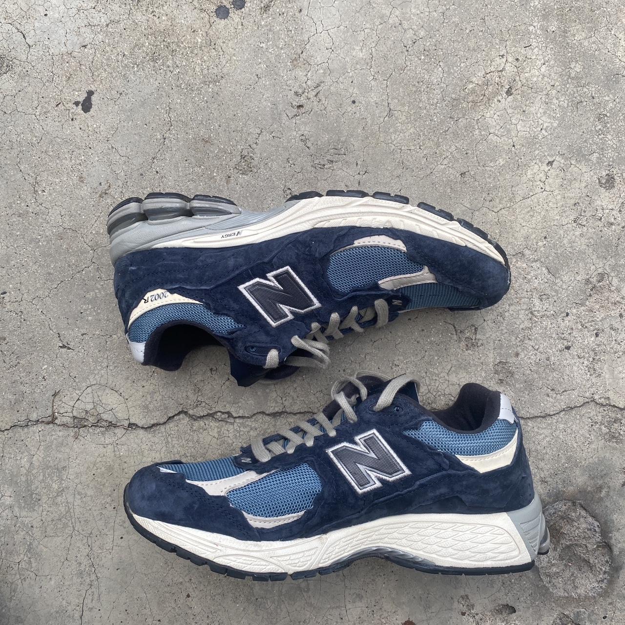 NEW BALENCE 2002R PROTECTION PACK NAVY GREY NEW... - Depop
