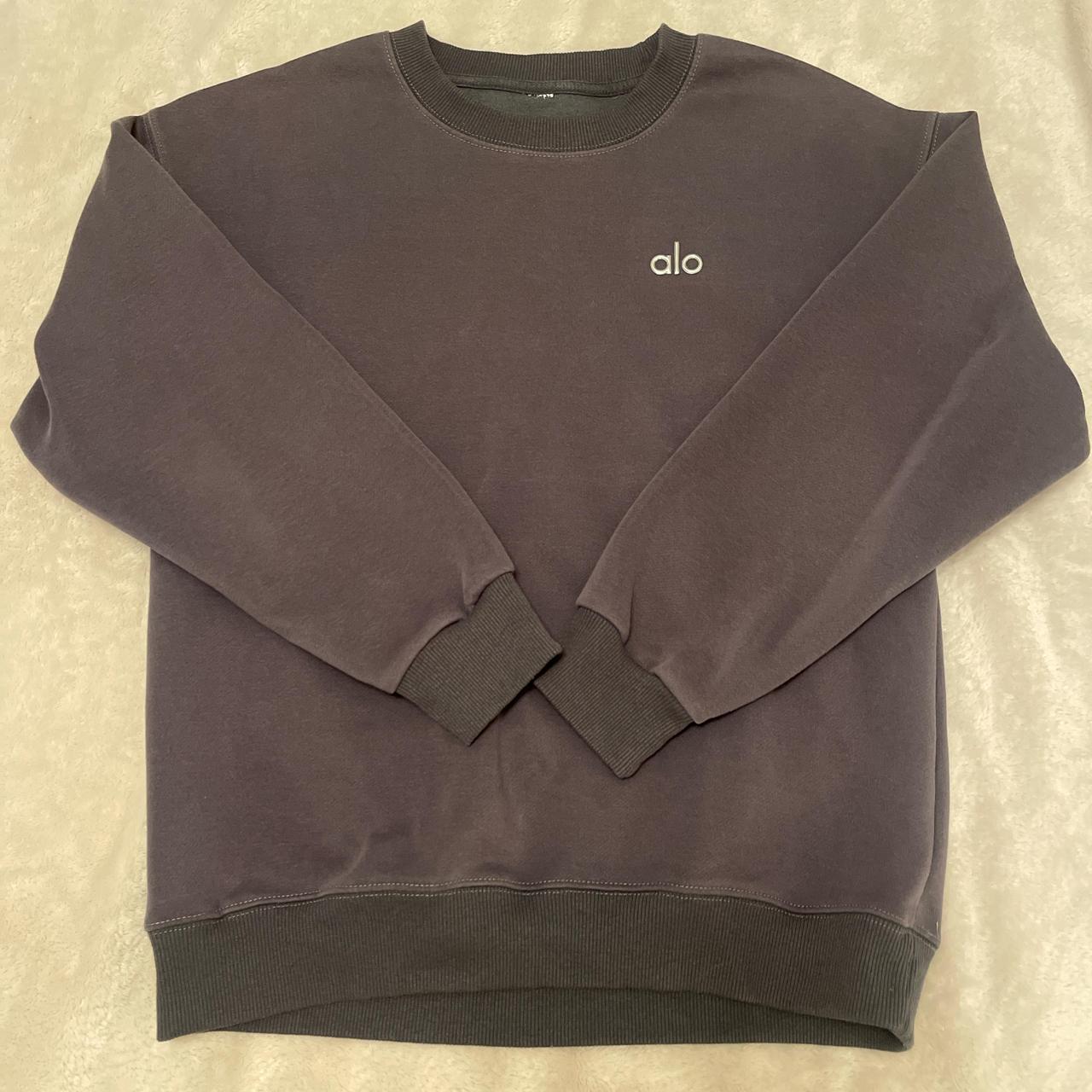 Alo Accolade Crewneck Grey Size S ORG:118 - Depop