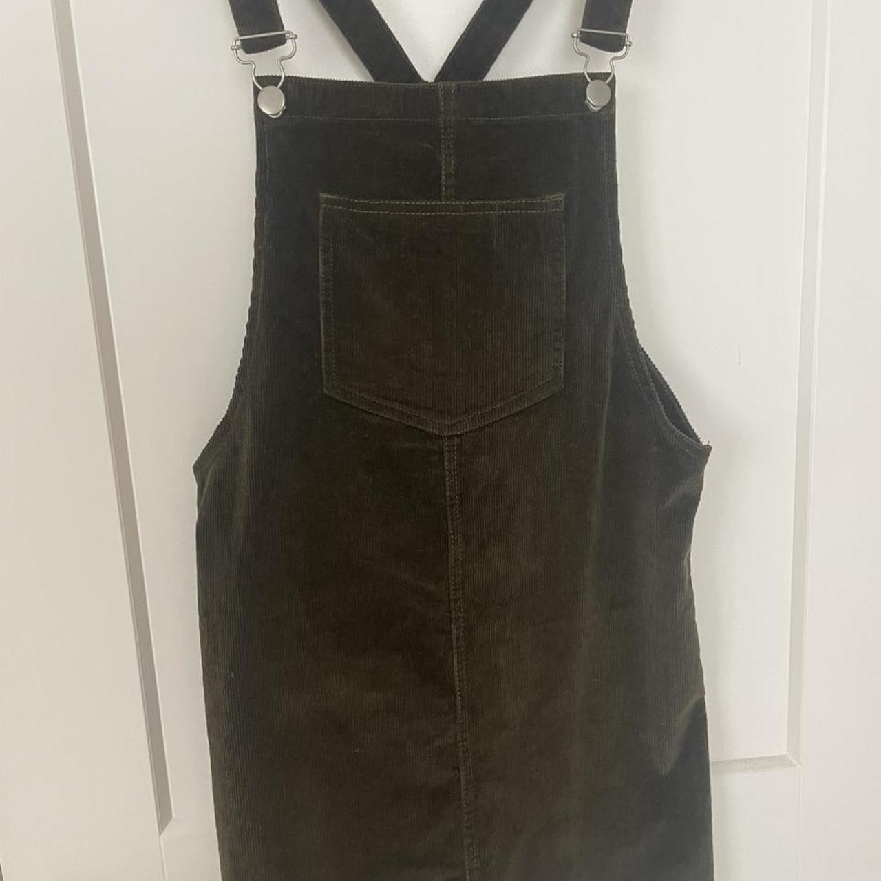 Altar’d State corduroy army green overalls. Size small. - Depop