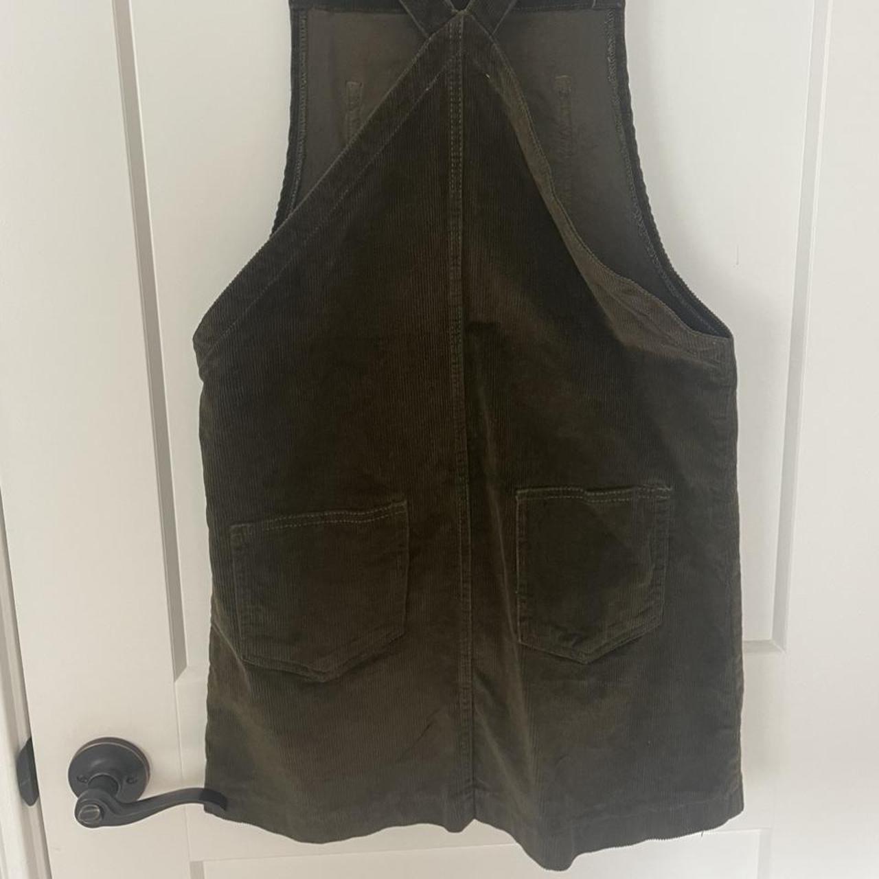 Altar’d State corduroy army green overalls. Size small. - Depop