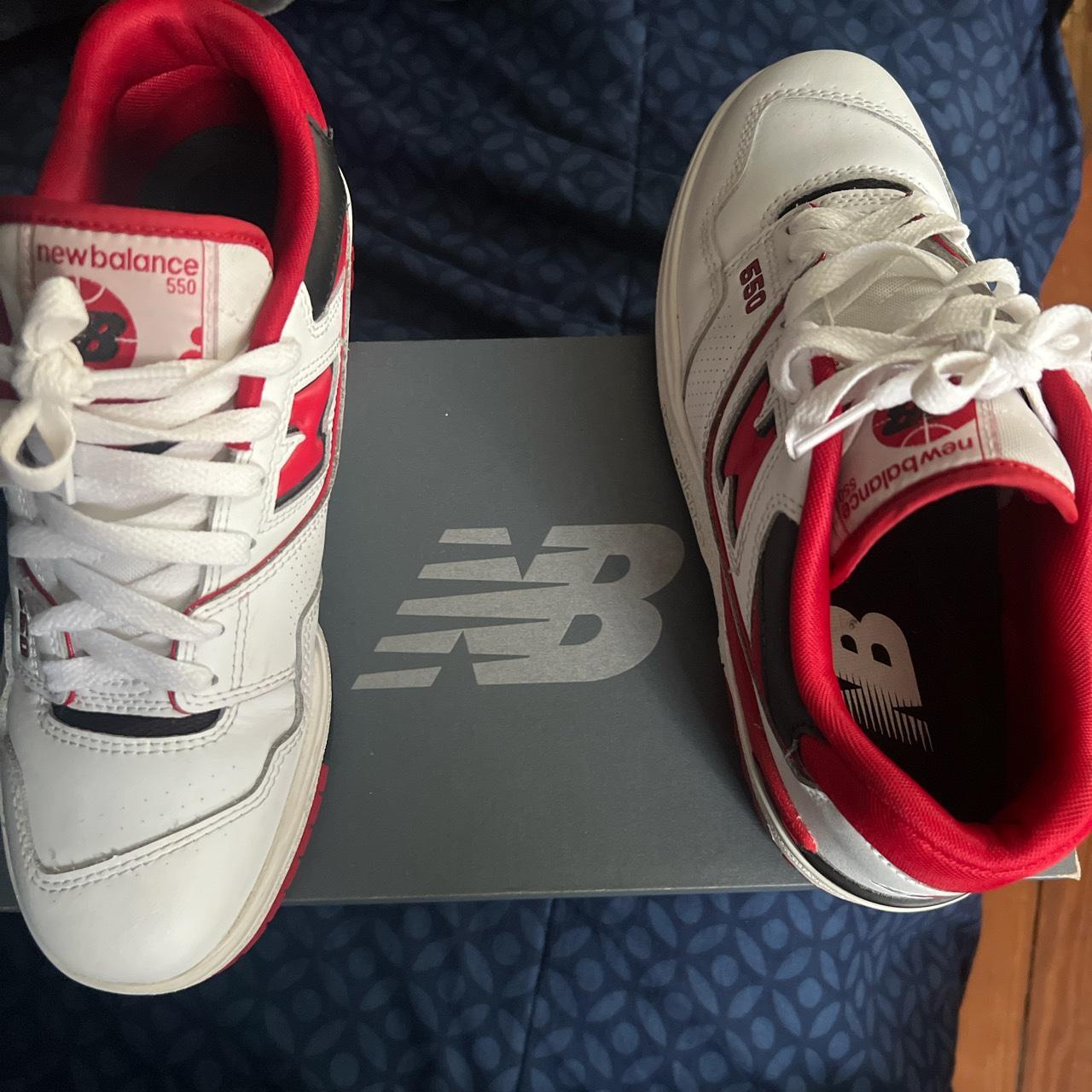 New balance 550 Red - Depop