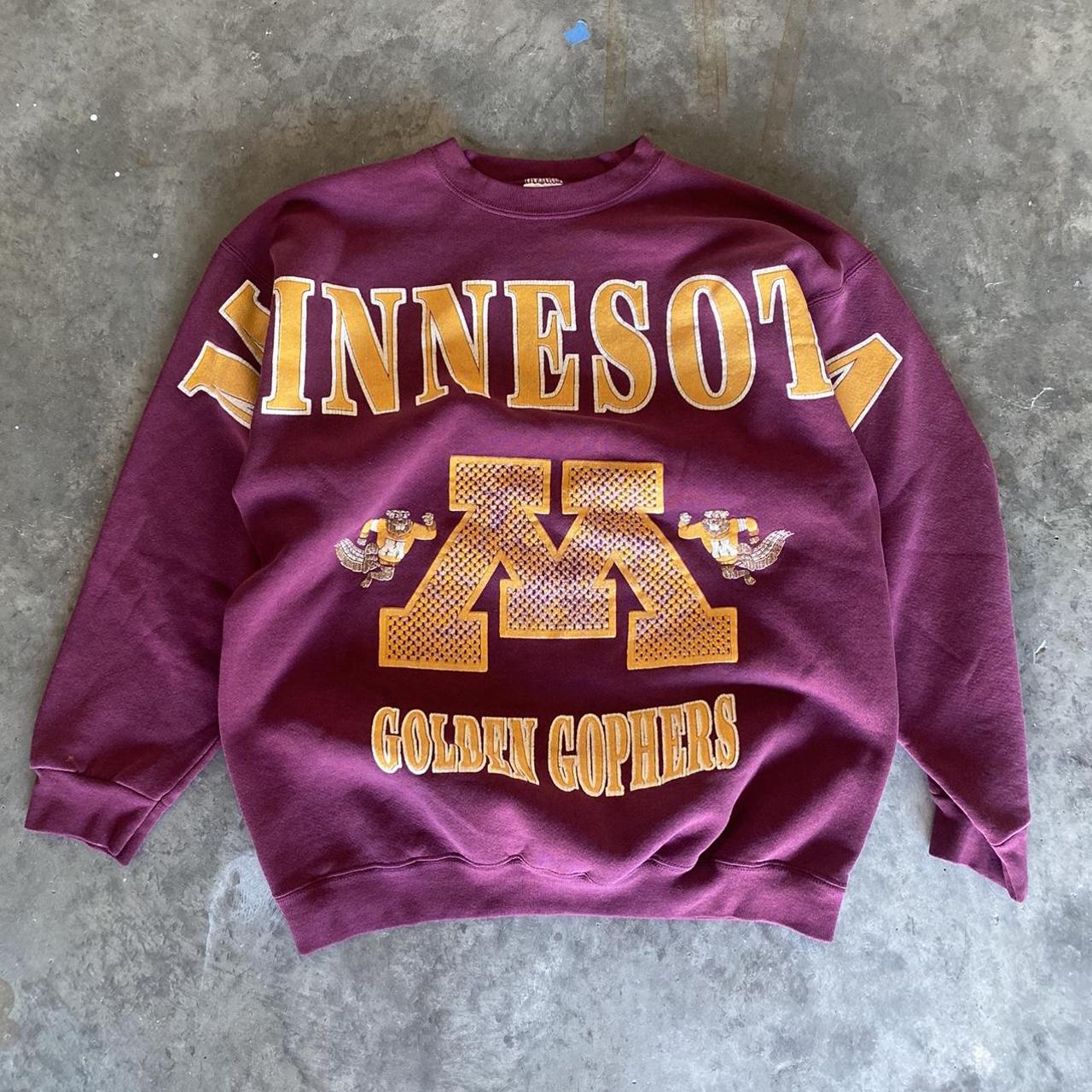Vintage Minnesota gophers crewneck -size:... - Depop