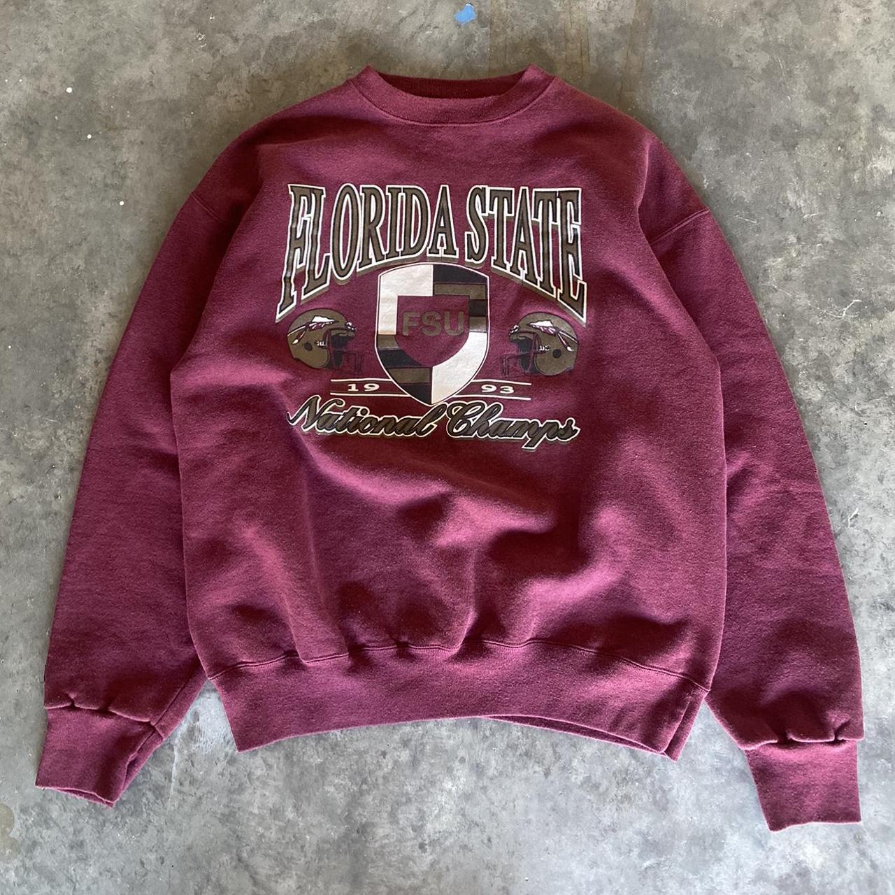 Vintage Florida State crewneck Size:large #FSU... - Depop