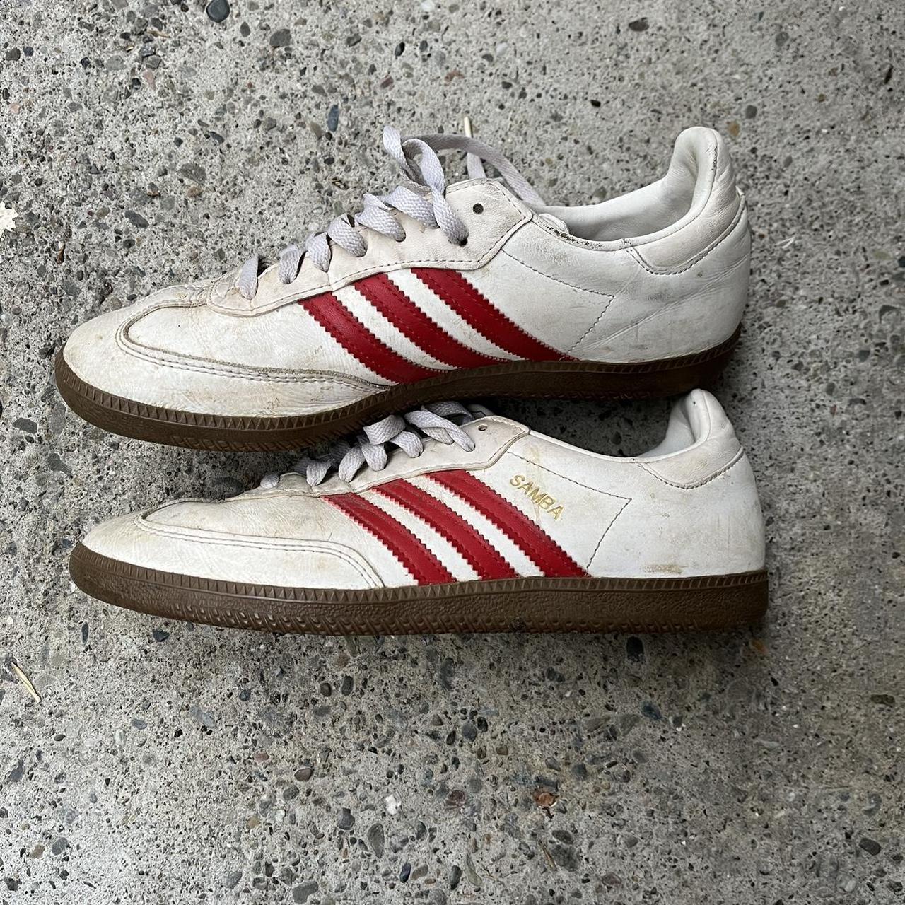 Adidas Samba rare colorway all leather. These are so... - Depop