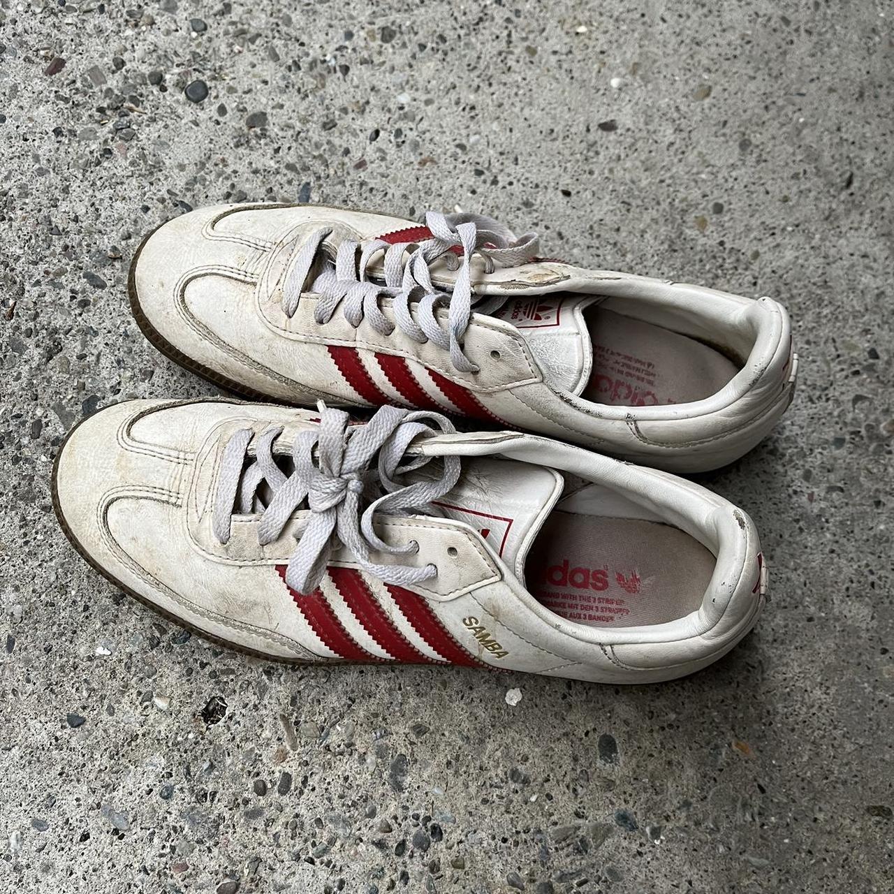 Adidas Samba rare colorway all leather. These are so... - Depop