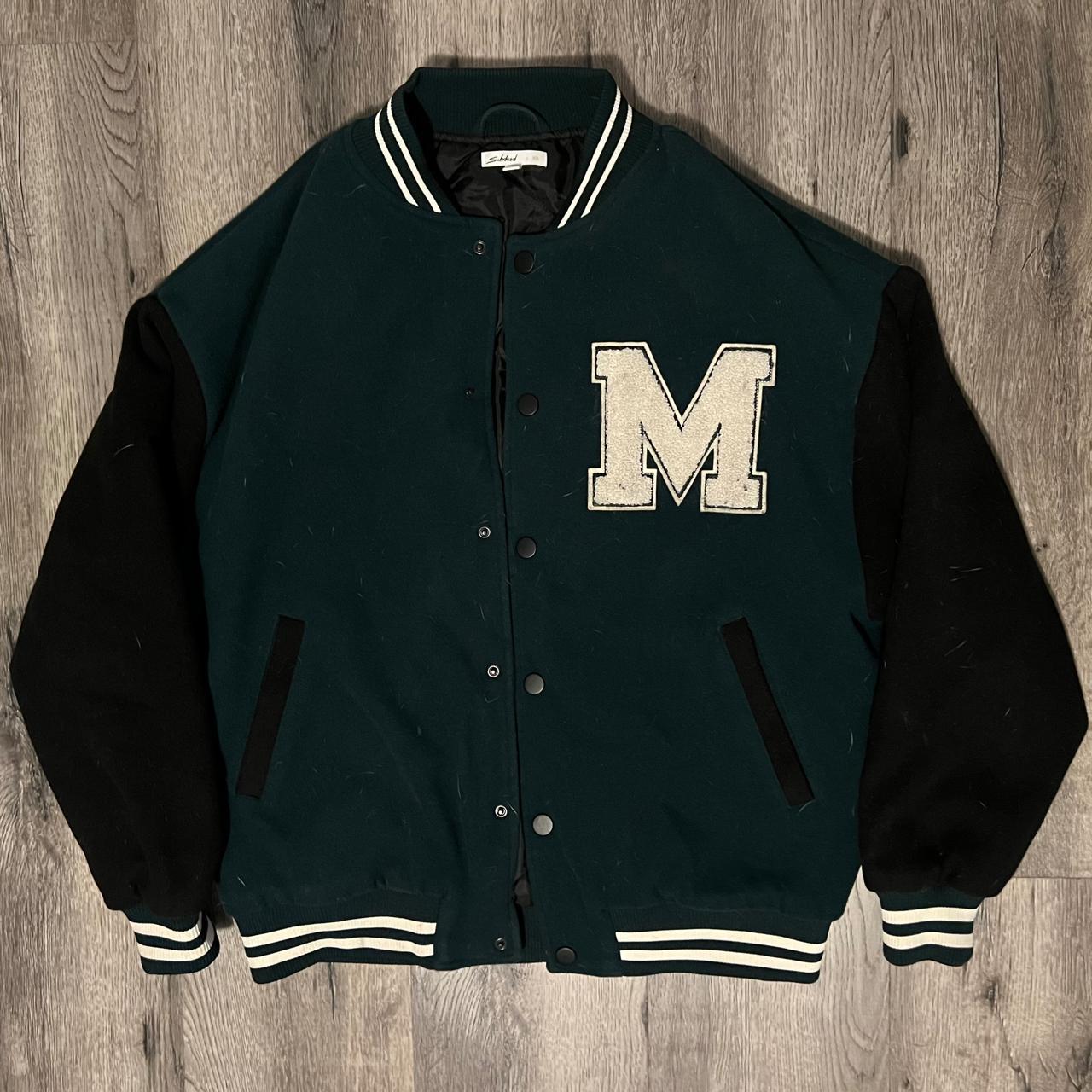 Varsity Jacket Brand: Subdued Size: XS but fits like SM - Depop