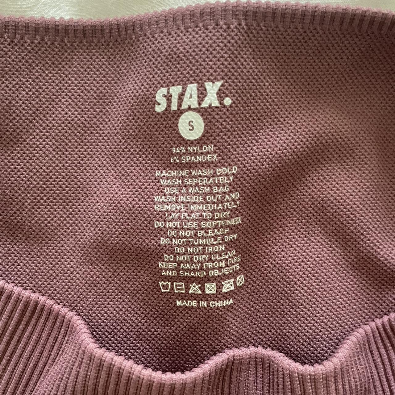 stax blush pink seamless set super soft and... - Depop