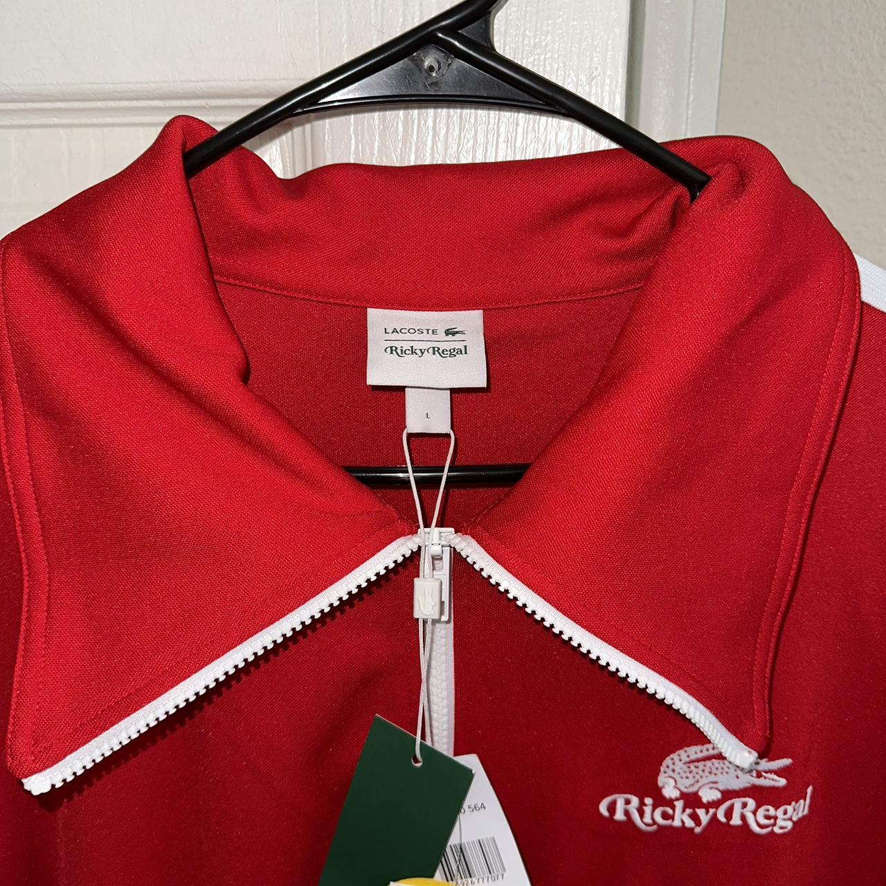 Lacoste x Ricky Regal Pique zip track jacket - Depop