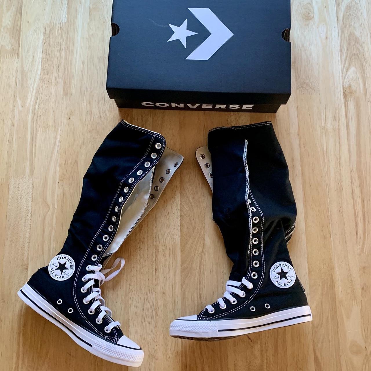 Knee High Converse All Star Brand new with box... - Depop