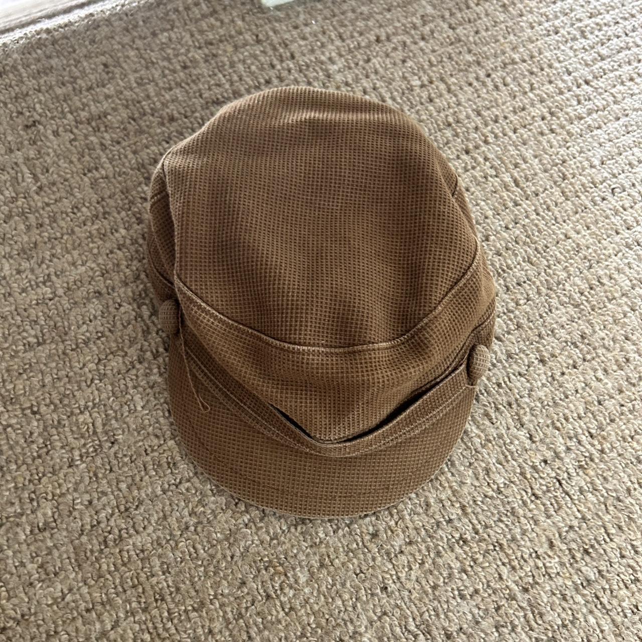 Vintage style 90s cap, tan brown #cap #hat #90s #y2k - Depop