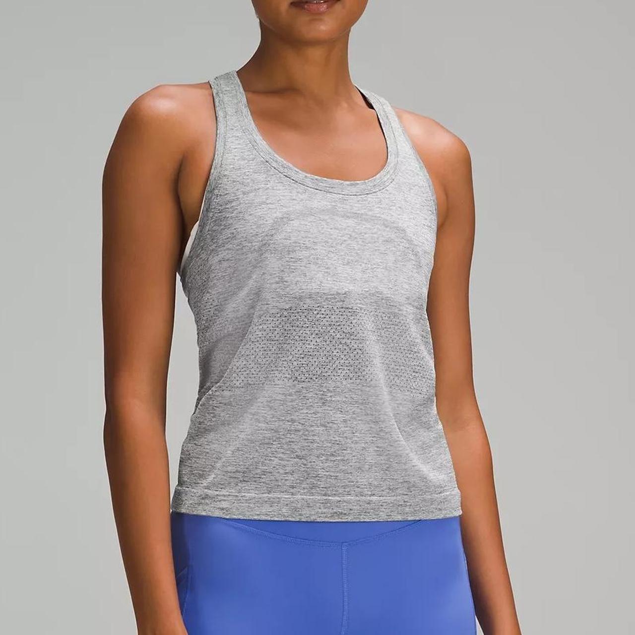 lululemon swiftly tech racerback tank top... - Depop