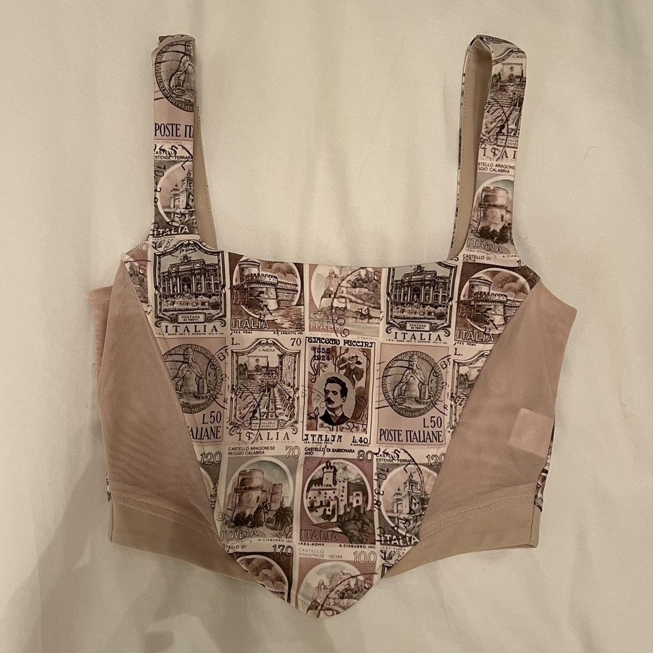 Tiger mist corset. Never worn. - Depop