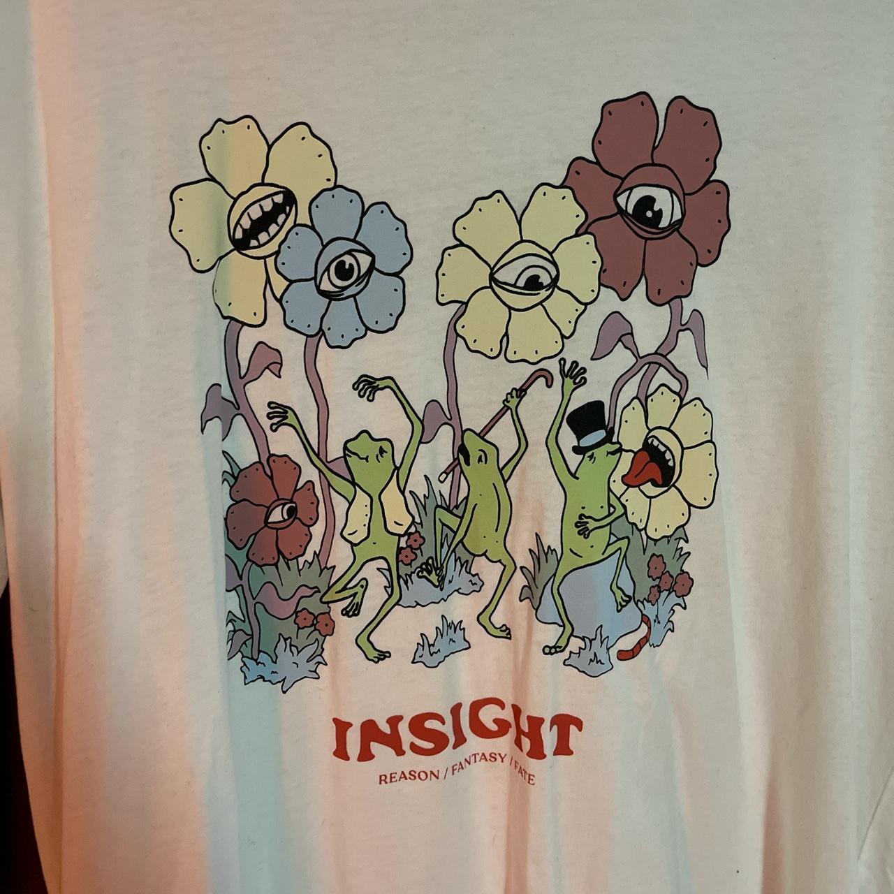 Insight t shirt print Really good condition light... - Depop