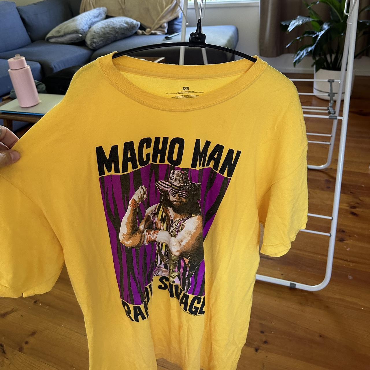 Macho man Randy Savage WWE vintage Tee - Depop