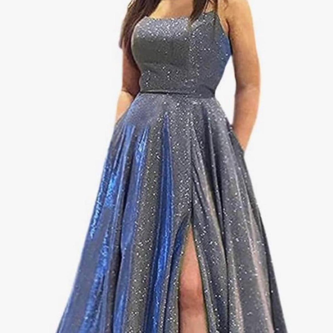 💙Super cute prom dress!! 💙 SIZE 16plus BUT IM... - Depop