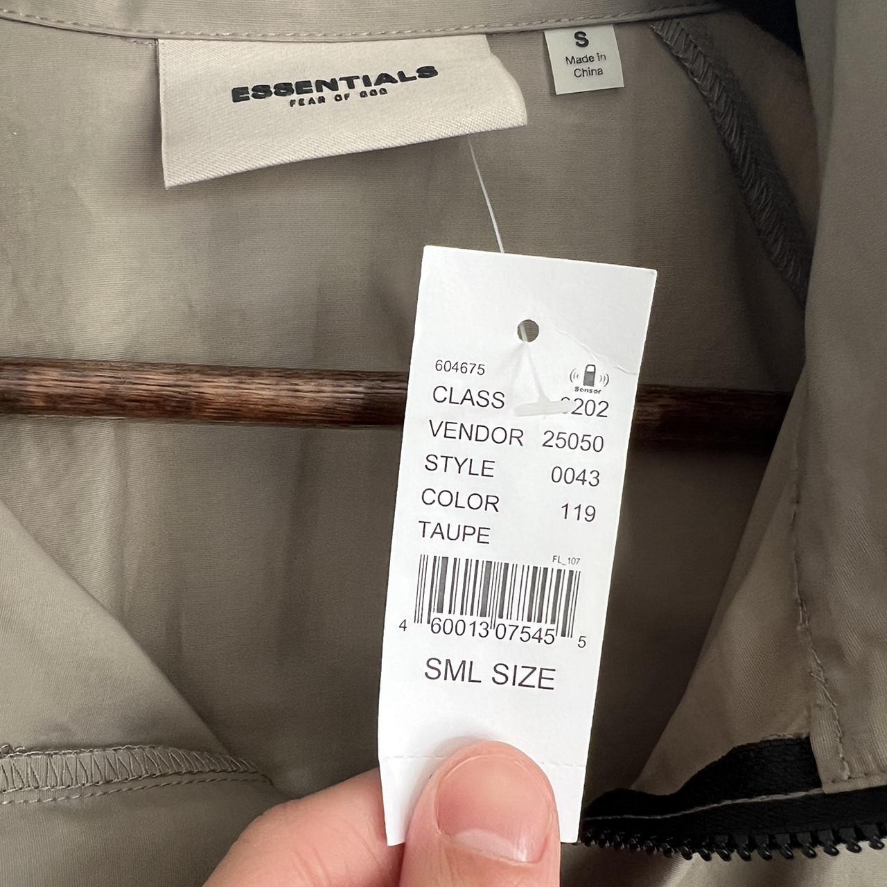 Essentials Men's Tan Jacket | Depop