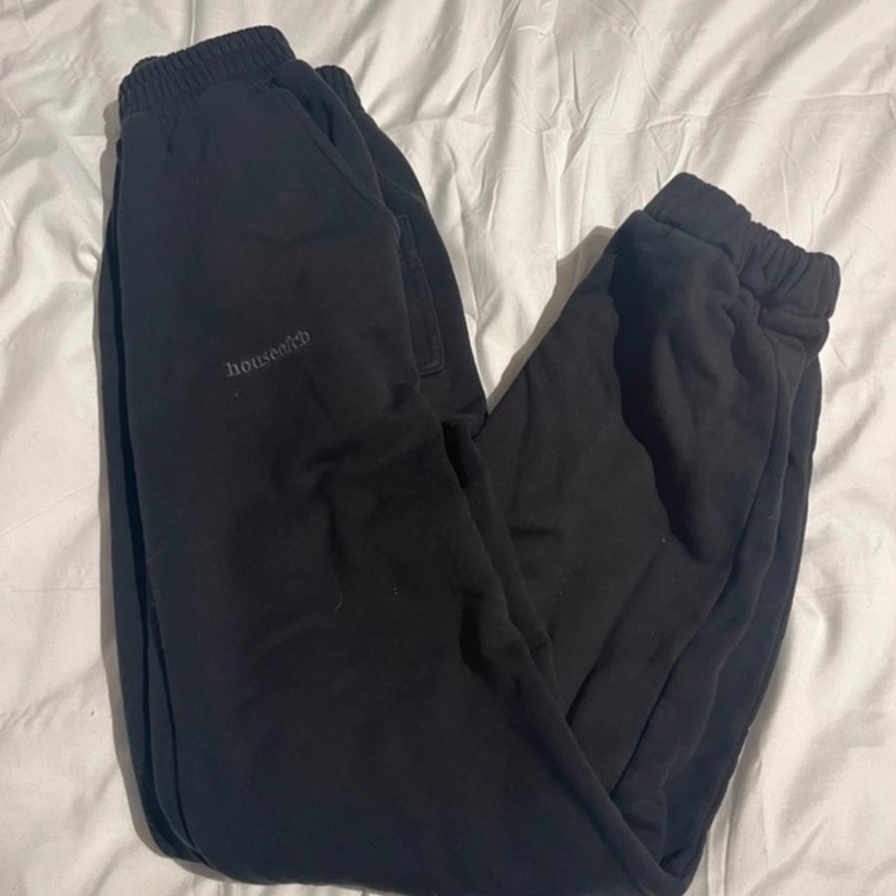 House of CB joggers black. size XS but quite big... - Depop