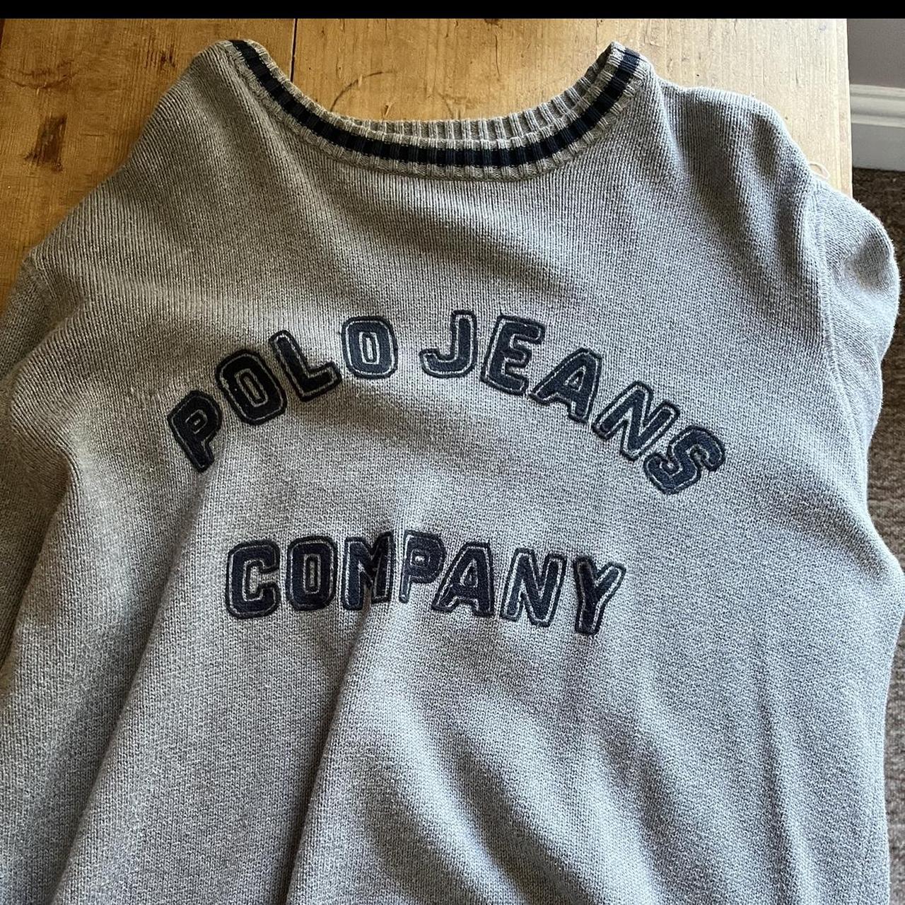 Ralphie jumper 10/10 condition Blue logo on front... - Depop