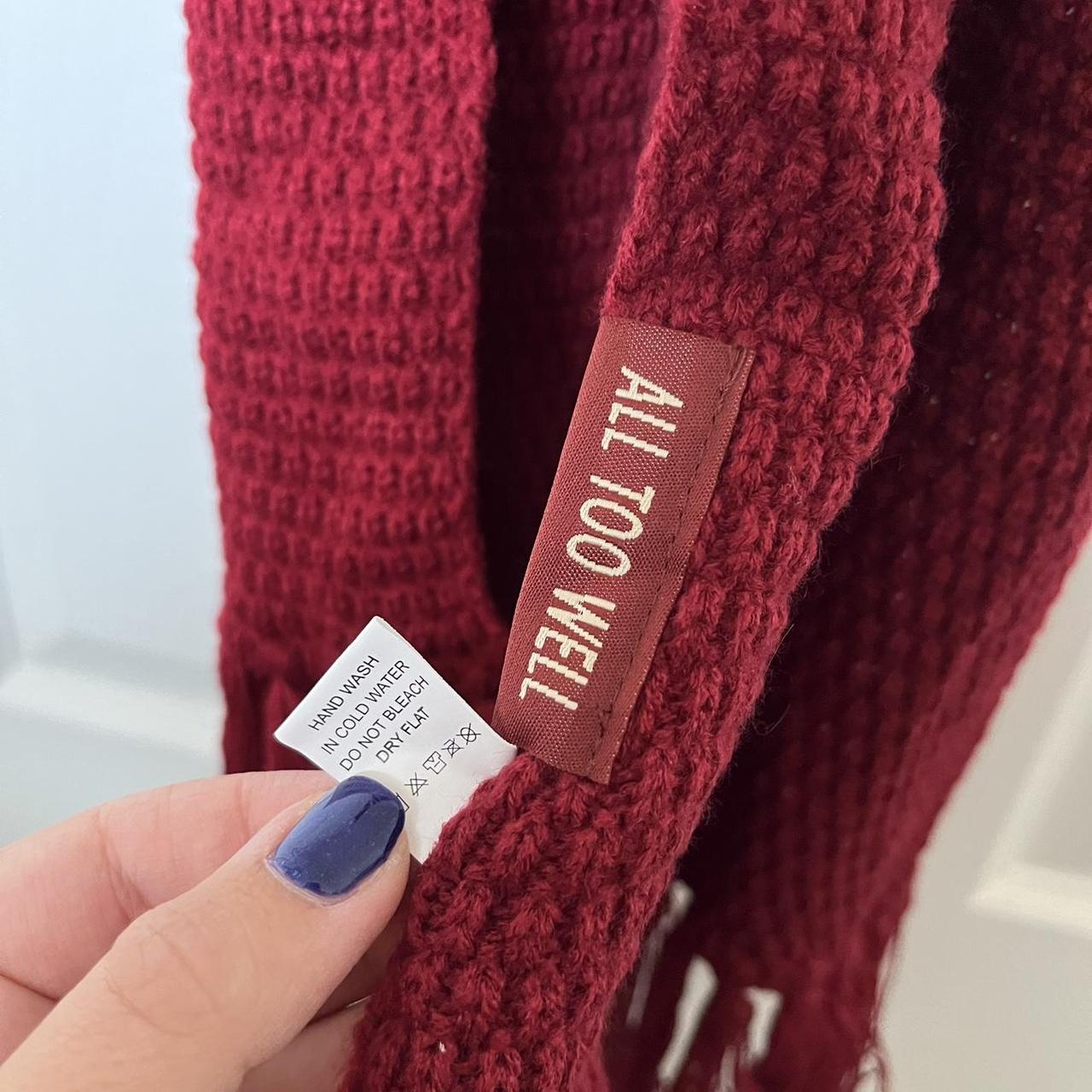 Taylor Swift Official Store All Too Well Red Scarf.... - Depop