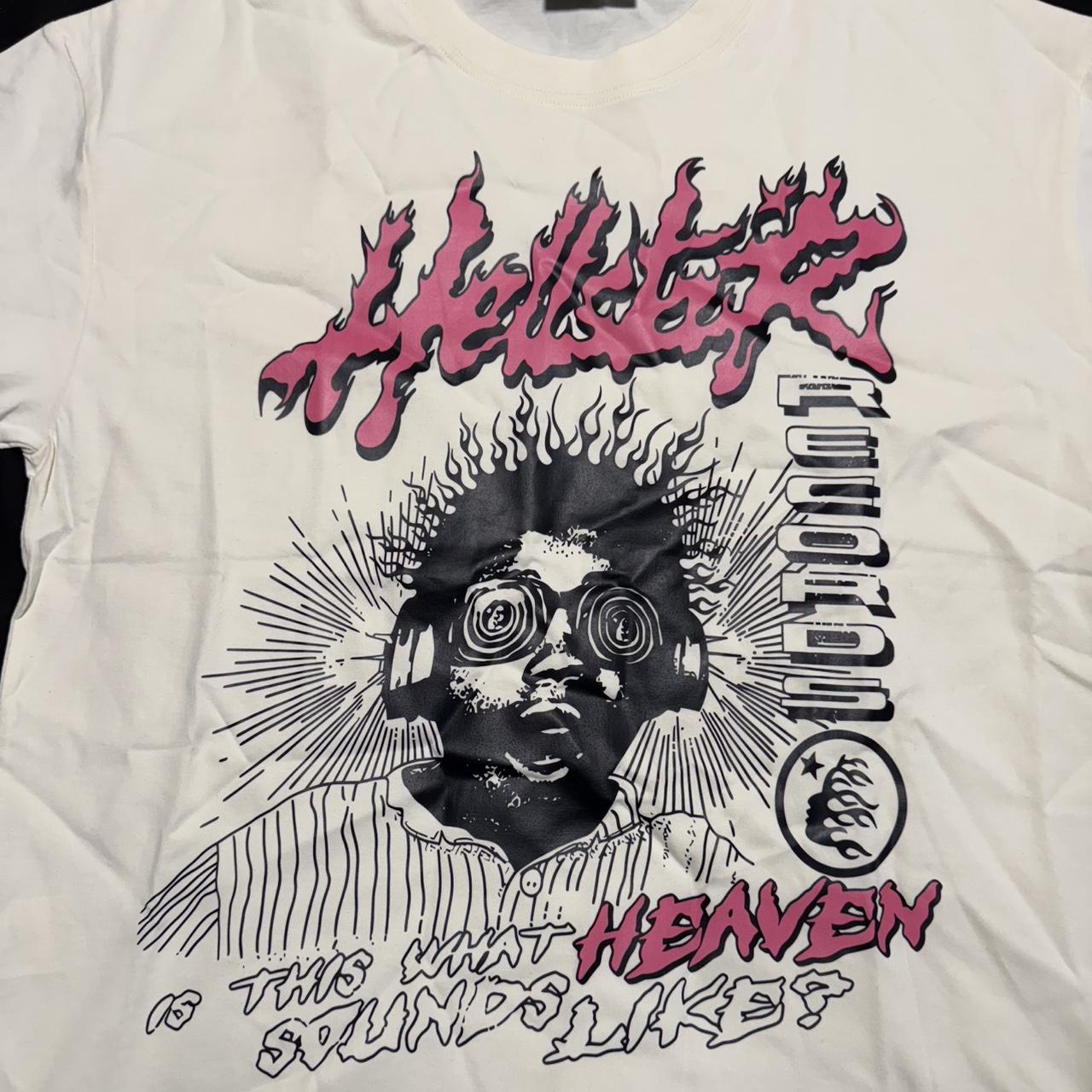 Hellcat Records graphic tee in white and black... - Depop
