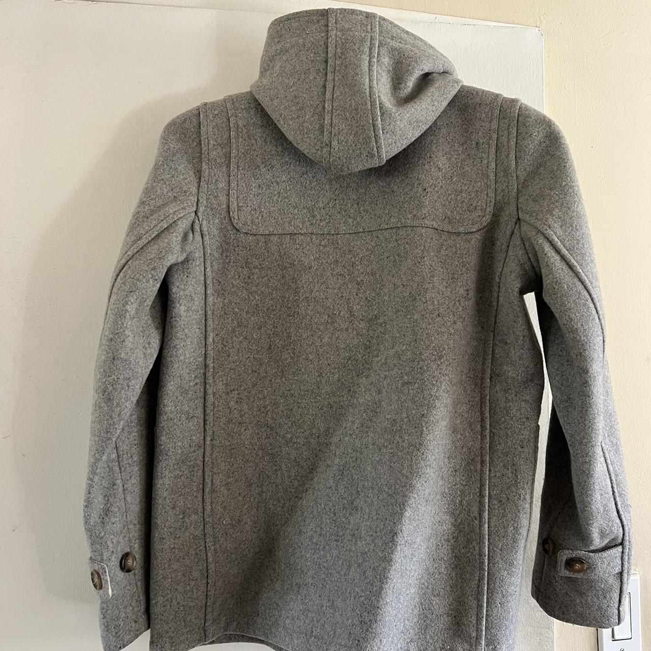 Fidelity Hooded Toggle Wool Coat. Size M, bust: 40”,... - Depop