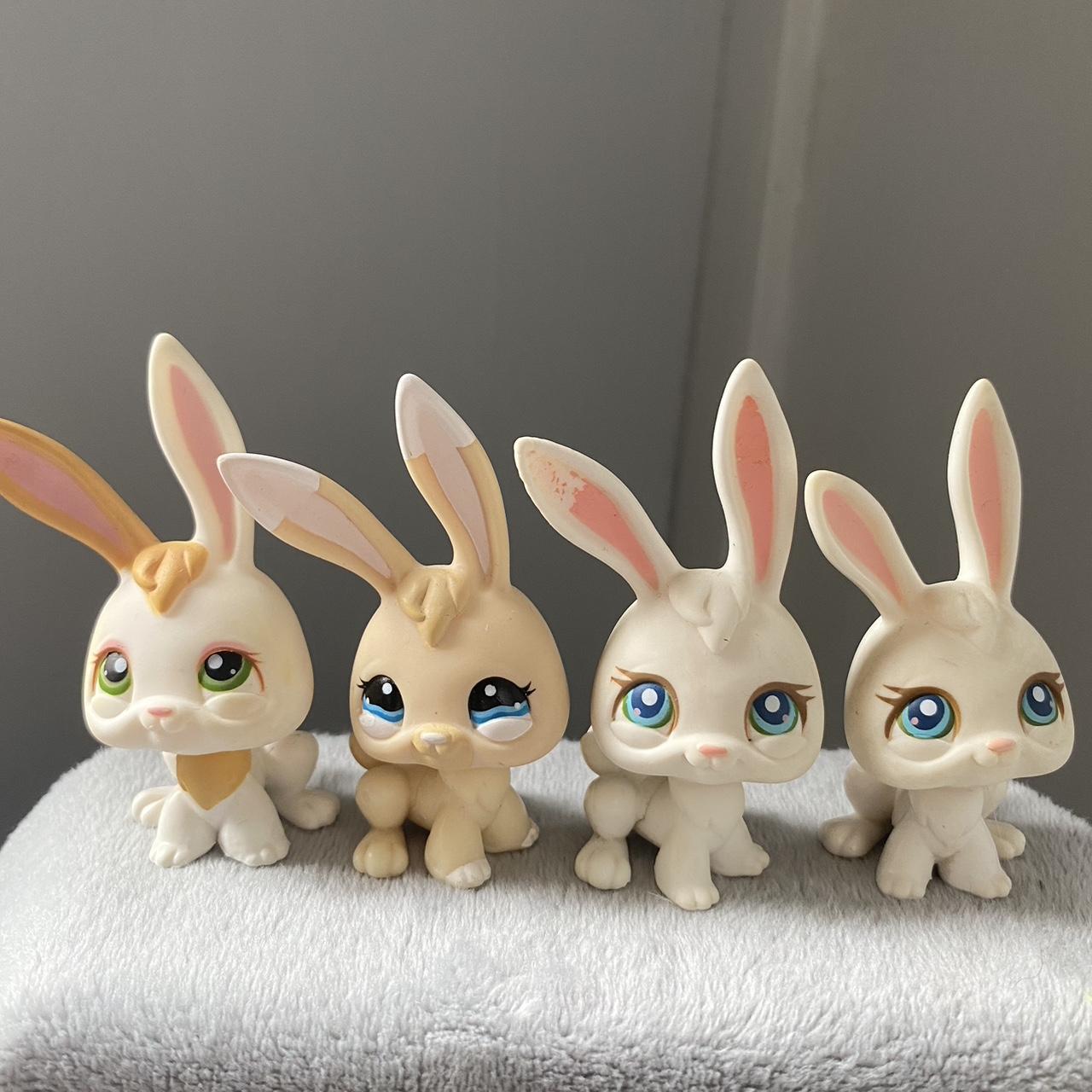🫧vintage littlest pet shop bunny bundle 🫧 Authentic... - Depop