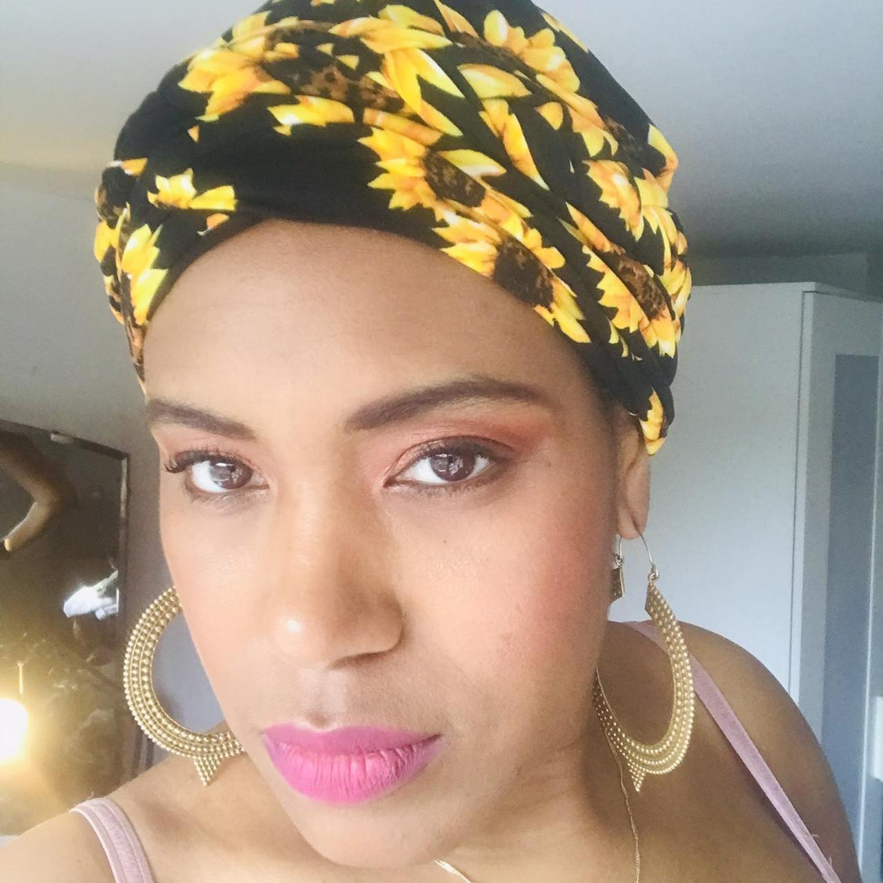 Beautiful turbans in lots of colours. Stretchy... - Depop